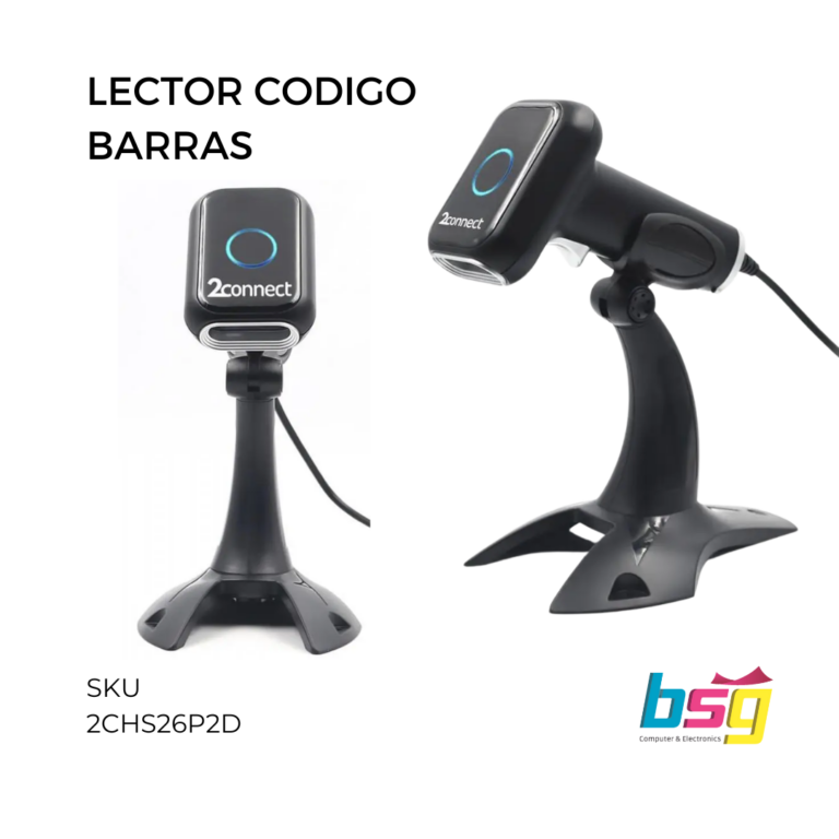 LECTOR DE CODIGO DE BARRAS 2D 2CONNECT - Equipos tecnologicos en ...